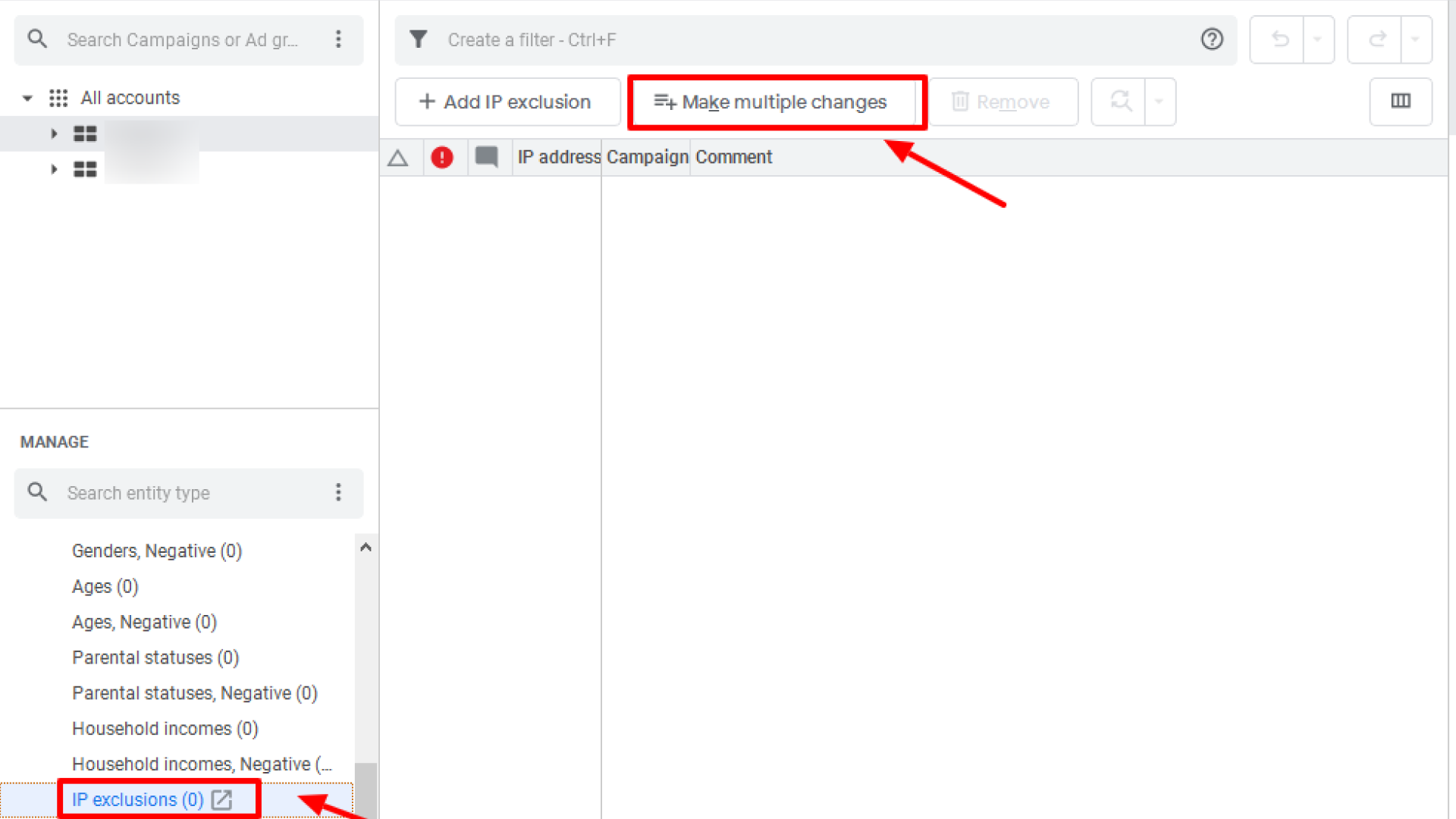 IP Exclusions in Google Ads - Adsbot
