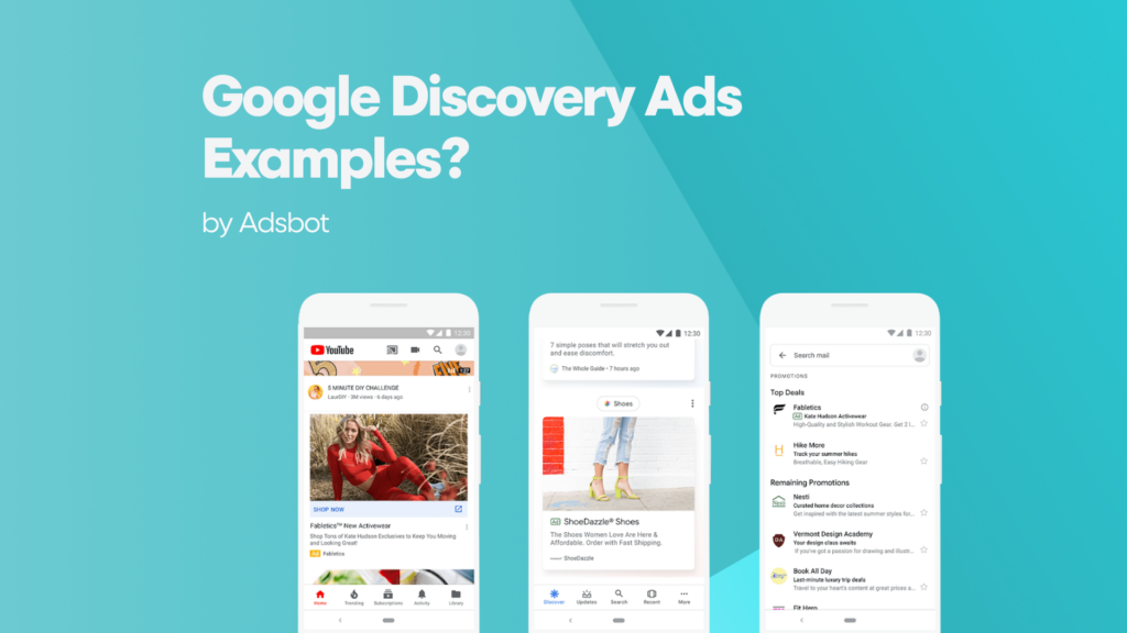 Google Discovery Ads Examples - Adsbot