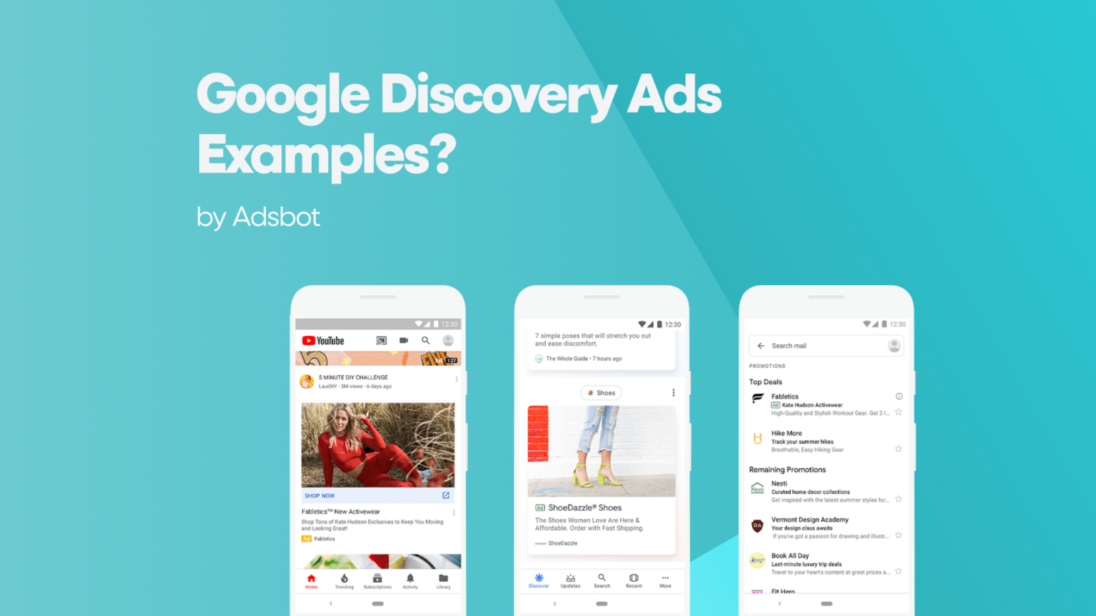 Google Discovery Ads Examples - Adsbot